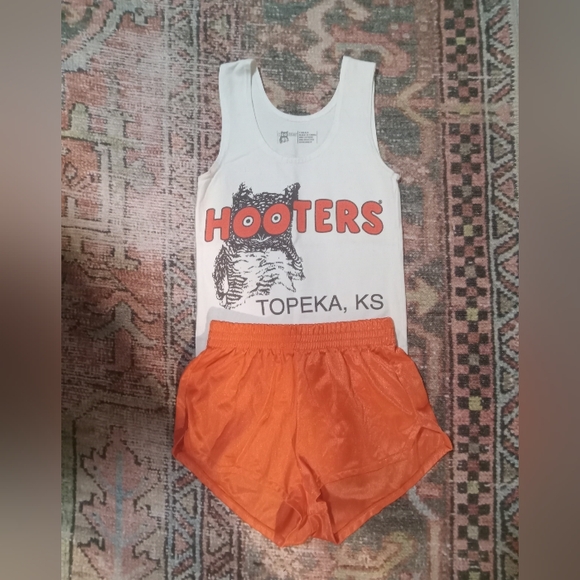 Hooters | Shorts | Rare Hooters Vintage Uniform Set Xss | Poshmark